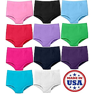 City Threads Boys & Girls Training Underwear Pants Panties Underpants for Potty Training Kids Toddlers - All Cotton For Sensitive Skins SPD Sensory Friendly Clothing, Purple, 4T