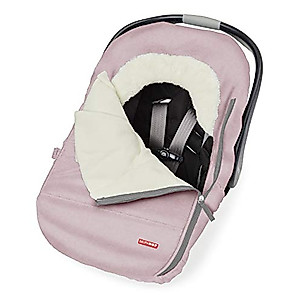 Skip Hop Winter Car Seat Cover, Stroll & Go, Pink Heather