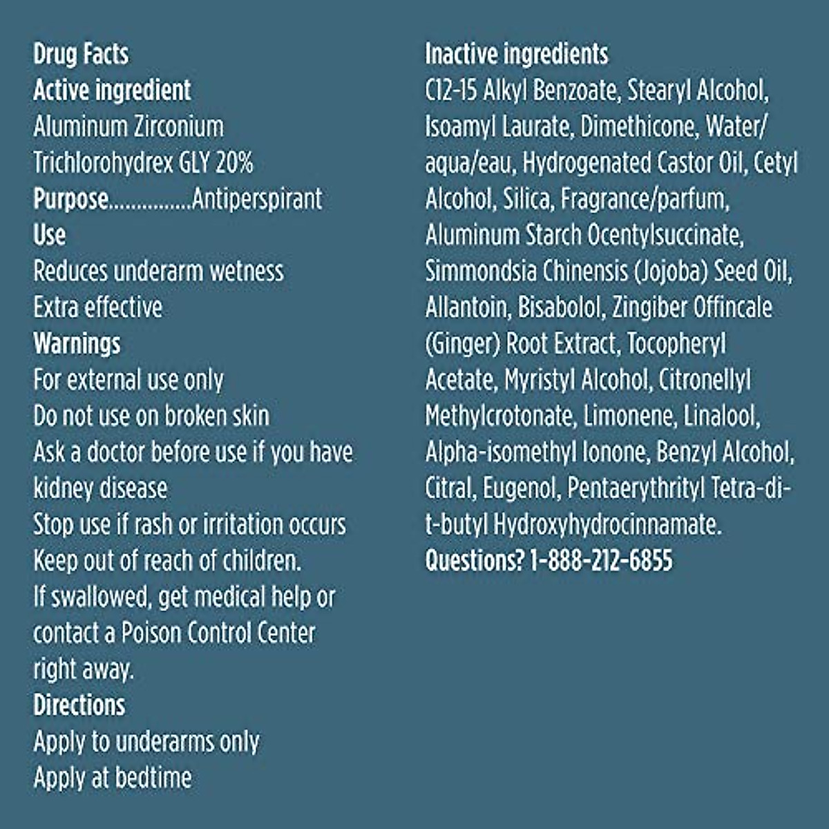 Harry's Extra-Strength Antiperspirant - Odor & Enhanced Sweat Control Antiperspirant for Men - Stone (6 Count)