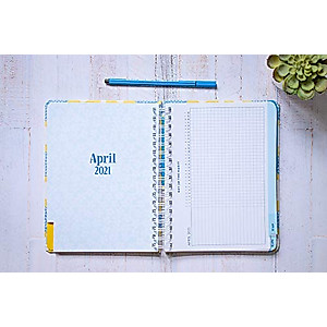 Posh: Deluxe Organizer 17-Month 2020-2021 Monthly/Weekly Planner Calendar: Blossoms and Bows