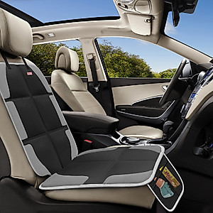 MHO+All Car Seat Protector The Best Large Auto XL Size, with Storage Bag, The thickest Child Baby Seat Protector, Suitable for Children, Babies, Pets,1 Pack