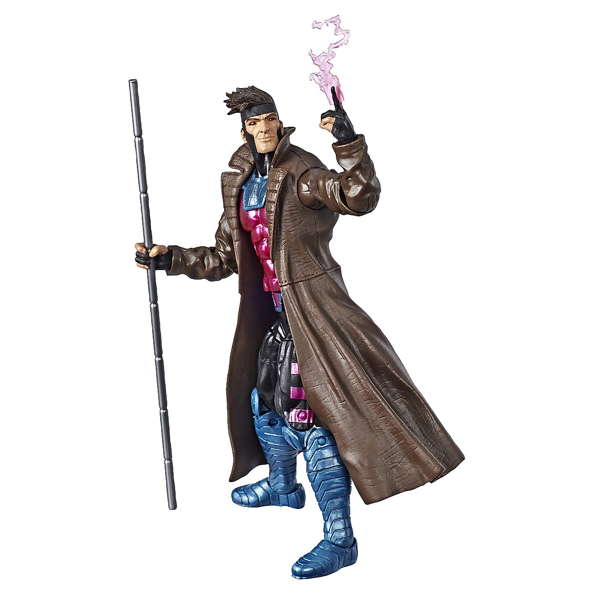 Marvel Hasbro Legends Series 6" Collectible Action Figure Gambit Toy (X-Men Collection)