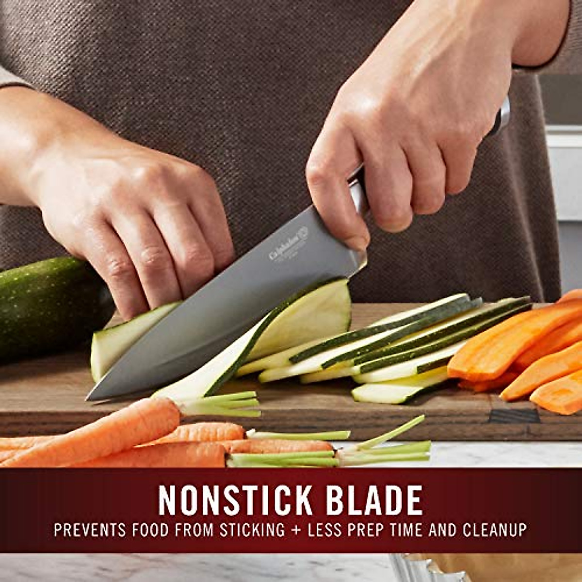 Calphalon Contemporary SharpIN Nonstick 13 Piece Cutlery Set