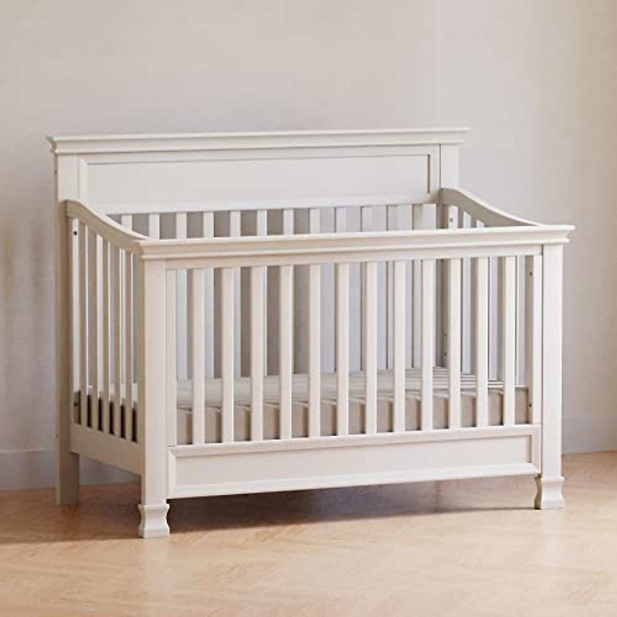 NAMESAKE Foothill 4-in-1 Convertible Crib in Warm White, Greenguard Gold Certified