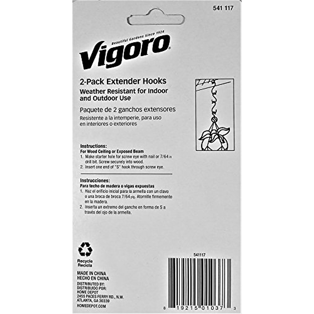 Extender Hooks, 2-Pack