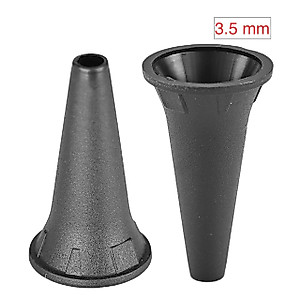 PakCan Reusable Diagnostic Otoscope Cover Specula Tips - Sets of 50 - Available in 2.5 mm, 3.5 mm, 4mm, 5 mm (50 pcs of 2.5 mm and 3.5 mm (25 Each))