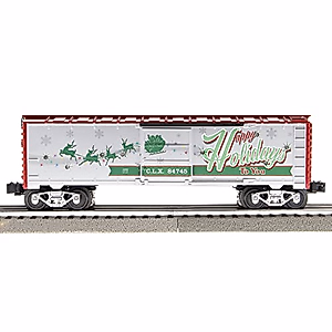 Lionel Christmas Light Express LionChief 5.0 Electric O Gauge Train Set with Bluetooth & Remote