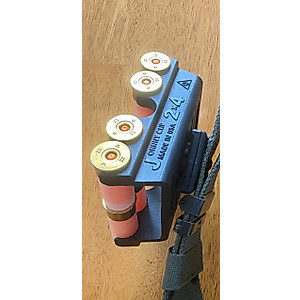 Johnny Clip 2x4-12 Gauge Caddy-Quad Loader-Speed Loader for 3 Gun Practical Shotgun-12 Gauge ShotShell Carrier Holder