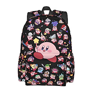 Kir-By Backpack Casual Bookbag Lightweight Laptop Bag Computer Bags Travel Daypack