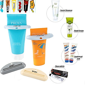 4 Pack Toothpaste Squeezers, Tube Squeezers for Toothpaste, Hand Cream, Polygel Tubes, Paint Tubes, Cosmetics