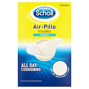 Dr. Scholl's Air Pillow Insole Unisex Shoes,Men (sizes 7-13) and Women (sizes 5-10),one pair