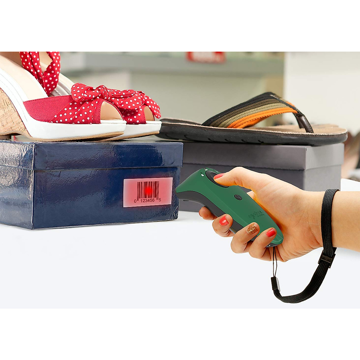 SOCKET - CX3395-1853 SocketScan S700, 1D Imager Barcode Scanner, Green