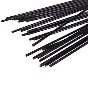 SENQI 36pcs 14G J Bend Bicycle Steel Spokes 170mm-290mm W/Nipples (297mm)