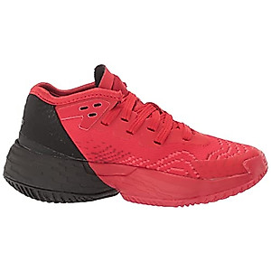 adidas D.O.N. Issue 4 Basketball Shoe, Vivid Red/Black/Team Victory Red, 5.5 US Unisex Big Kid