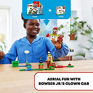 LEGO Super Mario Bowser Jr.’s Clown Car Expansion Set 71396 Building Kit; Collectible Toy for Kids Aged 6 and up (84 Pieces)