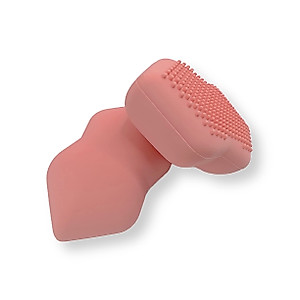 (1 PC) Lip scrubber and exfoliating brush tool, silicone material for men women, smoother and fuller lip appearance