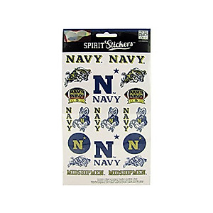 me & my BIG ideas Officially Licensed NCAA Spirit Stickers, Navy