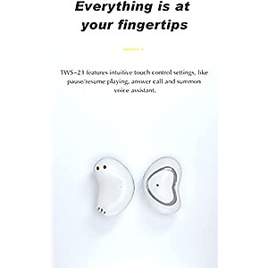 Wireless Earbuds, Bluetooth Headphones HD Stereo Wireless Headphones 5.1 Earbuds in-Ear Earbuds with Microphone, Home Outdoor Noise Cancelling Headphones, Gaming Headphones,
