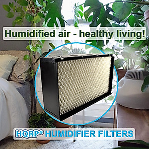 HQRP Wick Filter Replacement for Essick Air AIRCARE 1041 compatible with AIRCARE Essick Air 400, 500, 600, 696, 4000, 6000, 4D7, 4DTS, ED11 series Console Humidifiers