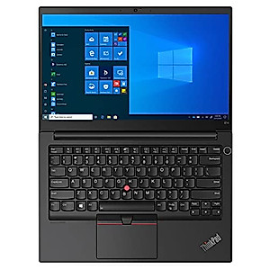 Lenovo ThinkPad E14 Gen 2 Home & Business Laptop (Intel i7-1165G7 4-Core, 32GB RAM, 512GB PCIe SSD, Intel Iris Xe, 14.0" 60Hz Touch Full HD (1920x1080), Fingerprint, Win 11 Pro) with Dockztorm Hub