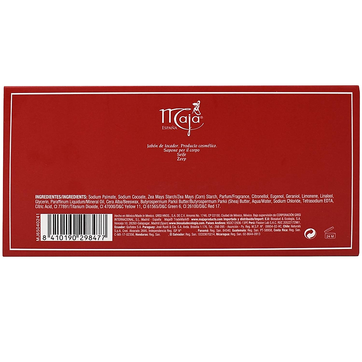 Maja By Myrurgia For Women. Set-set Of 3 Soaps And All Are 3.1 OZ