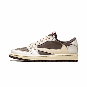 Jordan Mens Air Jordan 1 Low OG DM7866 162 Travis Scott - Reverse Mocha - Size 6.5