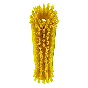 Vikan 38906 Brush,Scrub,Stiff,8",PP/PBT,Yellow