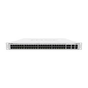 MikroTik CRS354-48P-4S+2Q+RM Switch has 48 x 1G RJ45 Ports and 4 x 10G SFP+ Ports. 2 x 40G QSFP+ Ports for Extremely Fast Fiber Connections or Linking with Other 40 Gbps Devices