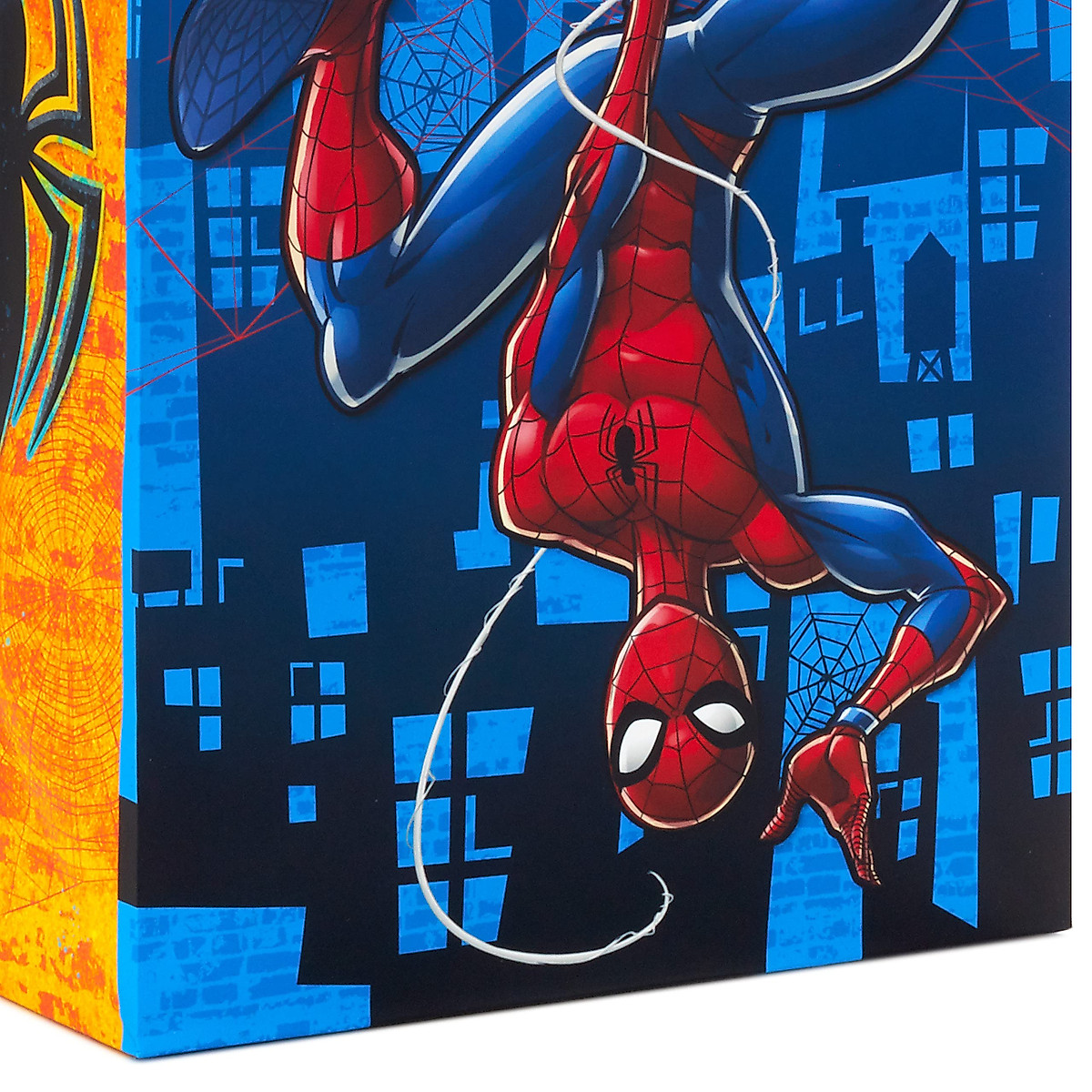 Hallmark Marvel Spider-Man Gift Bags (2 Bags: 1 Large 13", 1 Extra Large 15") for Birthdays, Halloween, Christmas, Kids Parties