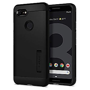 Spigen Tough Armor [Extreme Protection Tech] Designed for Google Pixel 3 Case (2018) - Black