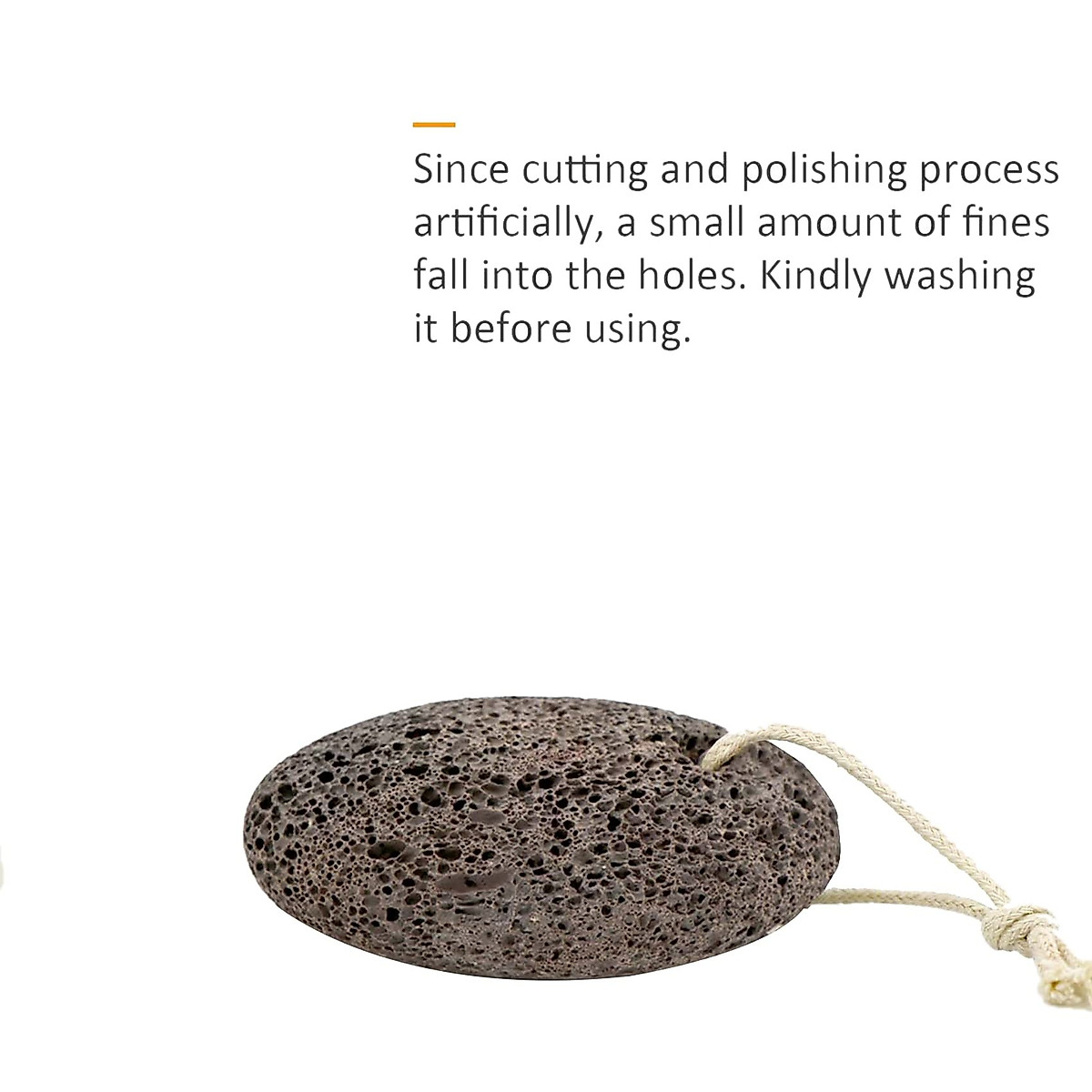 2X Lava Pumice Stone for Foot Scrubber, Foot Pumice to Remove (Random Color and Shape)