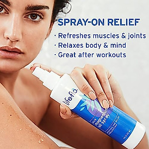 Life-Flo Pure Magnesium Oil | 100% Pure Magnesium Chloride Spray from Ancient Zechstein Seabed | For Relaxing & Rejuvenating Muscles & Joints | 8 oz