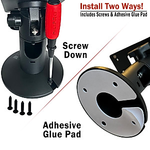 Hilipro Point of Sale Stand -Swivel Stand for Ingenico Lane 3000, 3600, 5000, 7000, 8000,Axium RX5000, Axium RX7000, Axium RX9000 and Desk 1500 pinpad.