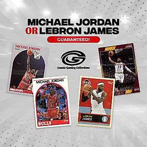 Deluxe NBA Basketball Cards 2023 Mystery Box | 100x Official NBA Cards | 10x Hall of Famers | 10x Rookies | 1x Lebron or Jordan | 4X Autograph or Relic Cards Guaranteed | Kobe Bryant Cards