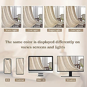 SNITIE Ivory Beige 63in Long Velvet Blackout Curtains with Grommet, Super Soft Thermal Insulated Noise Reducing Thick Velvet Drapes for Living Room and Bedroom, Set of 2 Panels, 52 x 63 Inch Long