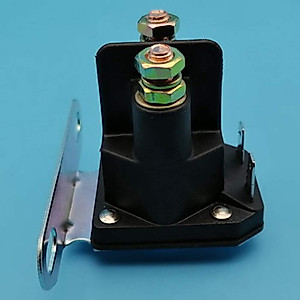 Tuzliufi Starter Solenoid Relay Compatible with 725-04439 725-04439A AM130365 AM132990 AM133094 AM138068 AM138497 GY00185 247288852 PGT9000 247203701 247374880 247889980 247889981 12V 4 Terminals Z403