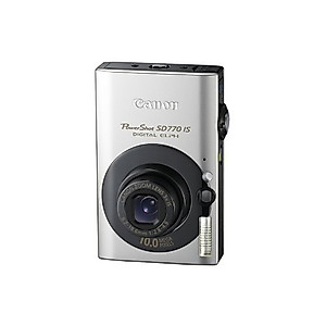 Canon PowerShot SD770IS 10MP Digital Camera with 3x Optical Image Stabilized Zoom (Black)