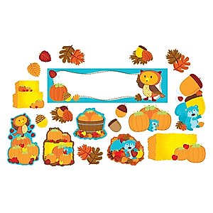 Fall Mini Bulletin Board Set