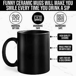 Black Ceramic Coffee Mug Photo Mugs Personalized Picture Dragonfly Custom Name Birthday Gifts For Women Friends Mom Novelty Cup Table Desk Accessories Jewelry Style 11 and 15 Oz