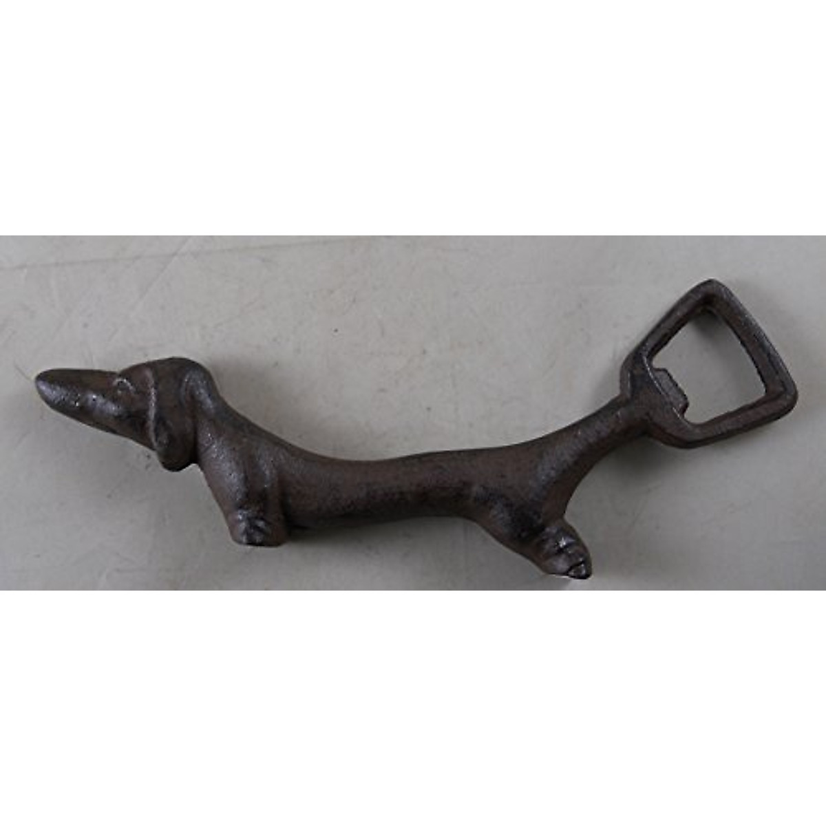 GSM Cast Iron Handheld Dachshund Bottle Opener