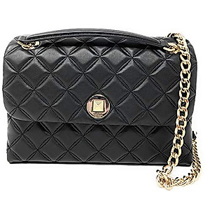 Kate Spade New York Natalia Medium Flap Cossbody/Shoulder Bag - Black