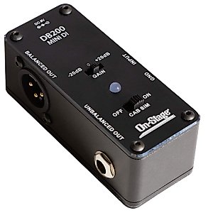 OnStage Mini DI Box (DB200)
