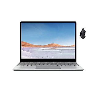 2022 Microsoft Surface Laptop Go 12.4" Touchscreen, Intel Core i5-1035G1 Processor, Up to 13Hr Battery Life, WiFi, Webcam, Windows 11 Pro, Platinum Silver (4GB RAM | 256GB SSD)