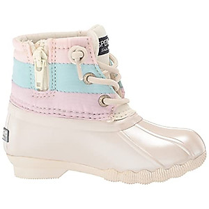 Sperry Saltwater Ankle Boot, Pastel Multi, 13 US Unisex Little Kid