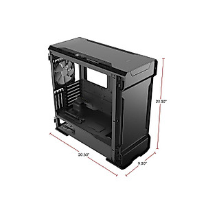 Phanteks (PH-ES518XTG_DBK01) Enthoo Evolv X ATX Case Tempered Glass Windows Digital RGB Black