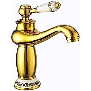 Kitchen & Bath Fixtures Taps Faucet,Hot and Cold Mixer Faucet Kitchen Faucet Bathroom Single Hole Basin Faucet, B,B