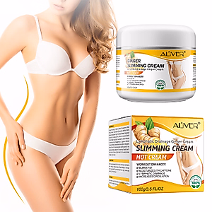 VOGSIG Anti Cellulite Slimming Cream Gel, Hot Cream, Ginger Fat Burning Weight Loss Full Body Fat Burning Cream for Belly, Perfect for Cellulite, Soothing, Relaxing, Tightening & Slimming