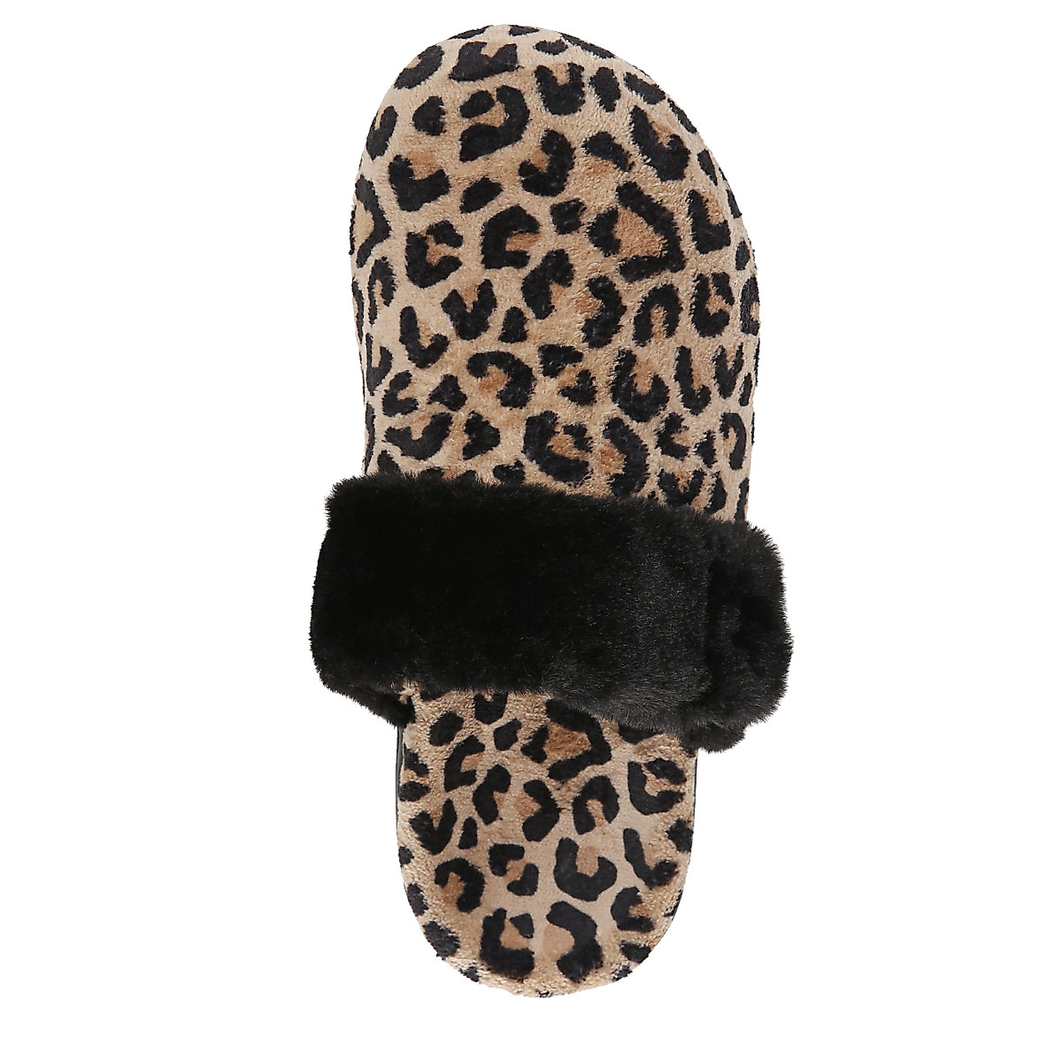 Vionic Adjustable Slipper With Orthotic Arch Suppor Natural Leopard - 9 Medium