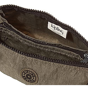 Kipling Women’s Creativity Large Pouch, Versatile Cosmetics Kit, Lightweight Nylon Travel Organizer, Green Moss