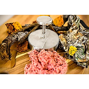 Legend Burger Press, Hamburger Patty Maker, Easy to Clean, 304 Stainless Steel, Commercial Grade, Burger Press Patty Maker, Hamburger Maker Mold, 4.33 inch